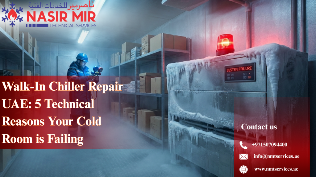 Walk-In Chiller Repair UAE: 5 Technical Reasons Your Cold Room is Failing